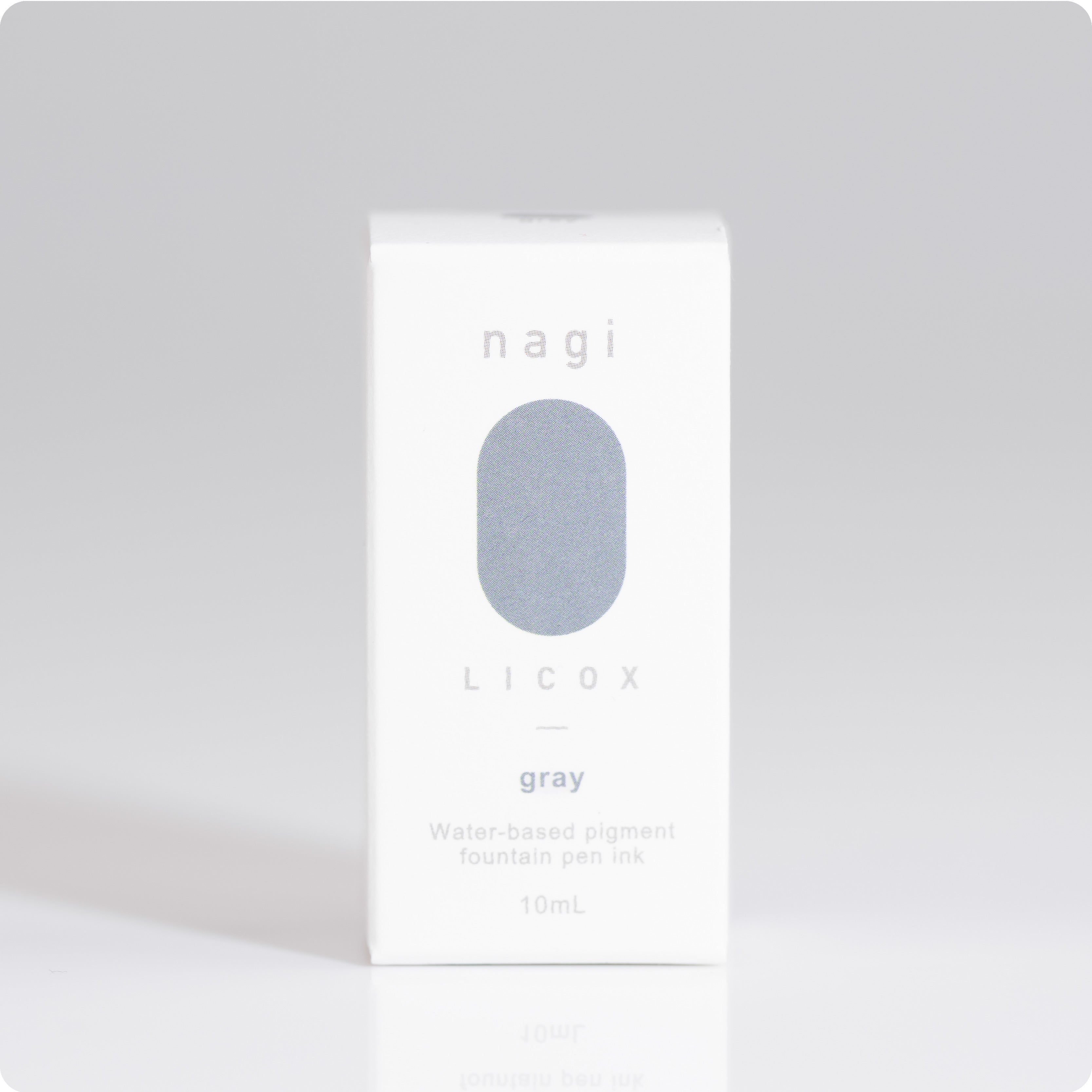 nagi水性顔料万年筆インク10mL グレー – 株式会社ライコックス