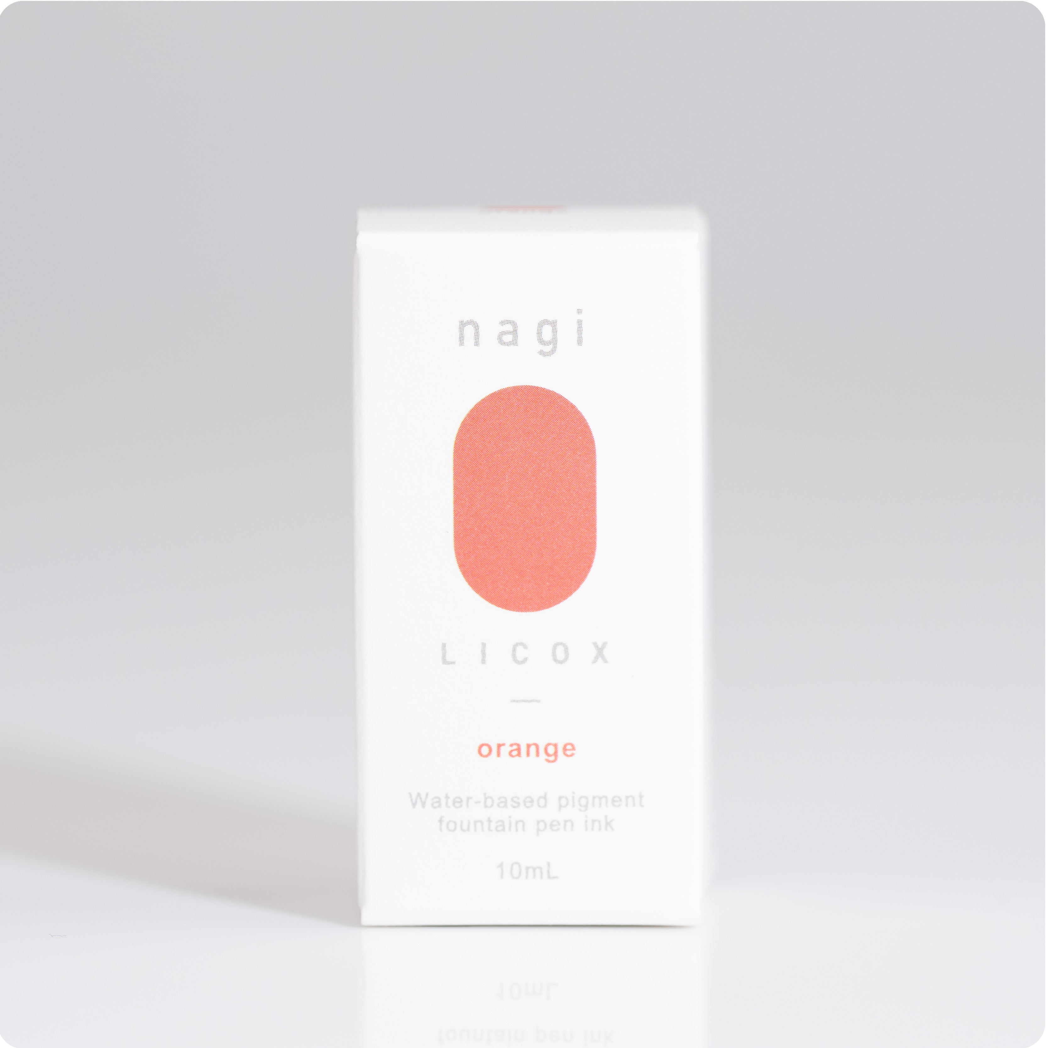 nagi水性顔料万年筆インク10mL オレンジ – 株式会社ライコックス